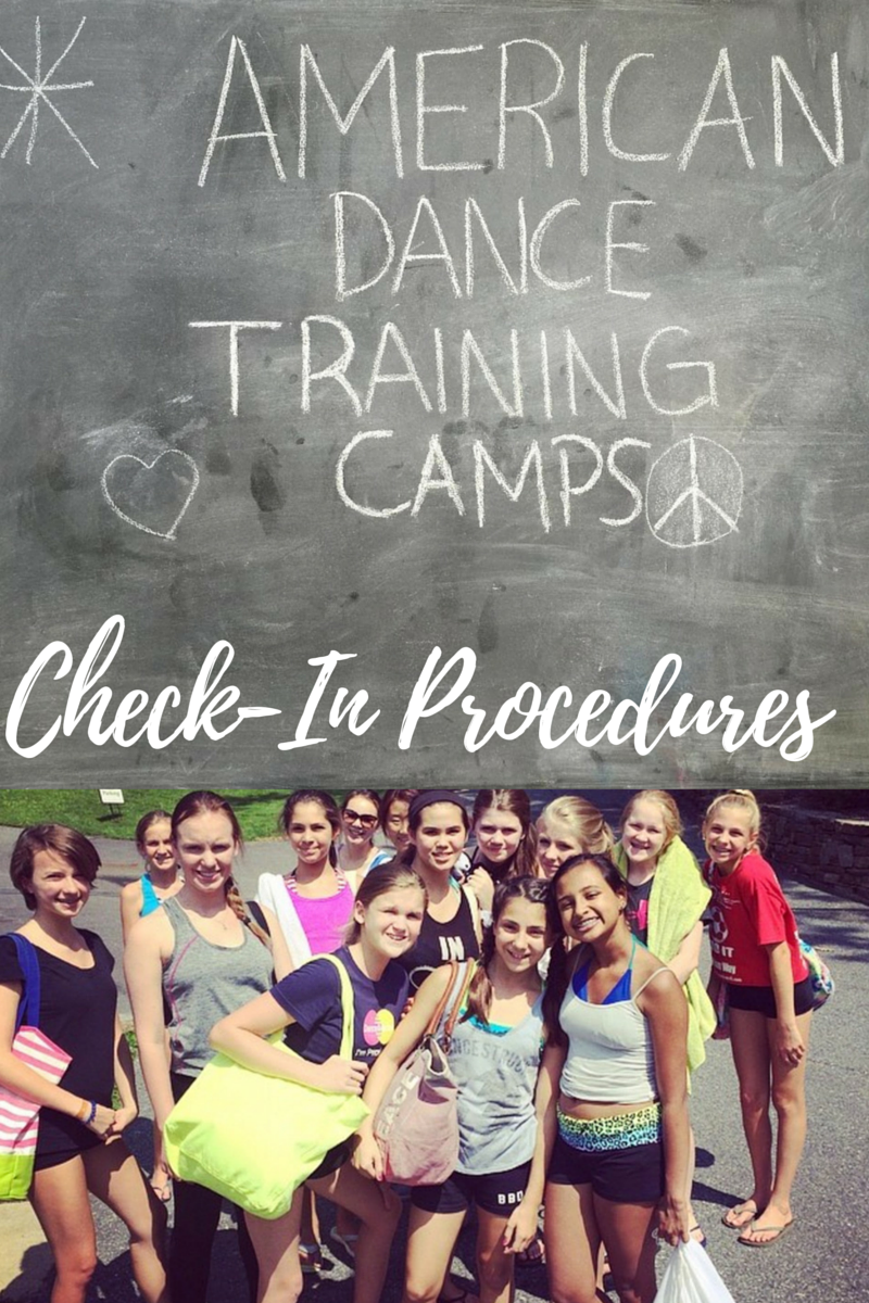 Dance Camp Check-In | Dance Camp Activities | Canteen Accounts