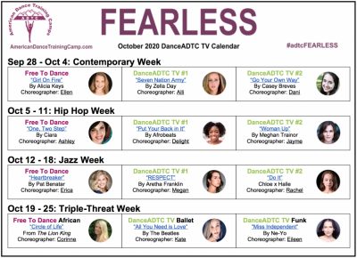 Free Online Dance Classes I ADTC At Home Dance Training!